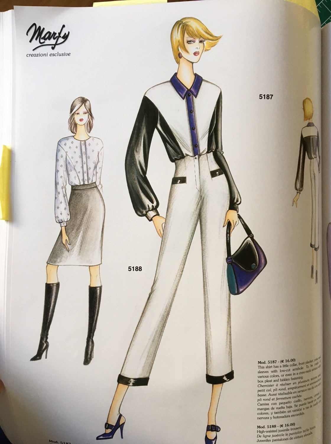 Marfy Catalogues Pattern Haul – poppykettle