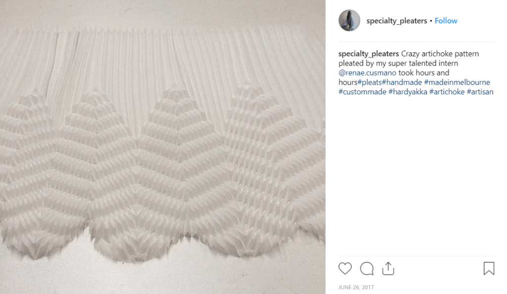 An Afternoon at Specialty Pleaters – poppykettle